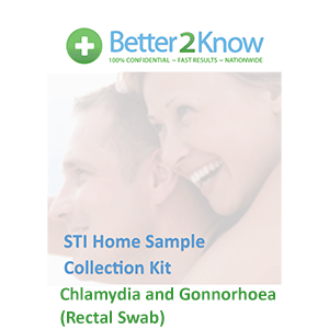 Chlamydia and Gonorrhoea (Rectal Swab) | STD Home Testing Kits